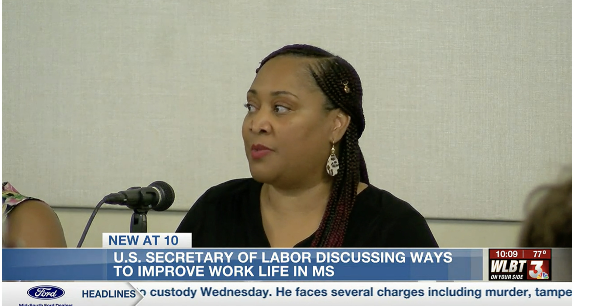 U.S. Secretary of Labor makes visit in Capital City to discuss ways to ...